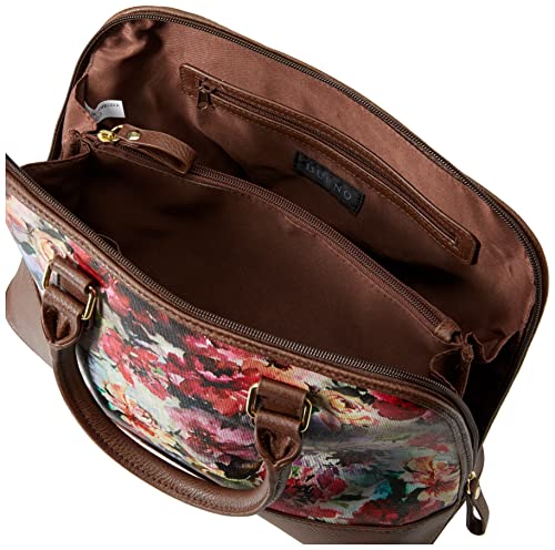 Bueno of California Classic Double Handle Satchel, Watercolor
