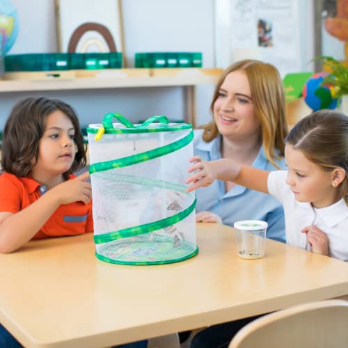 Butterfly Garden: Original Habitat and Live Cup of Caterpillars with STEM Butterfly Journal β Life Science & STEM Education β Butterfly Science Kit