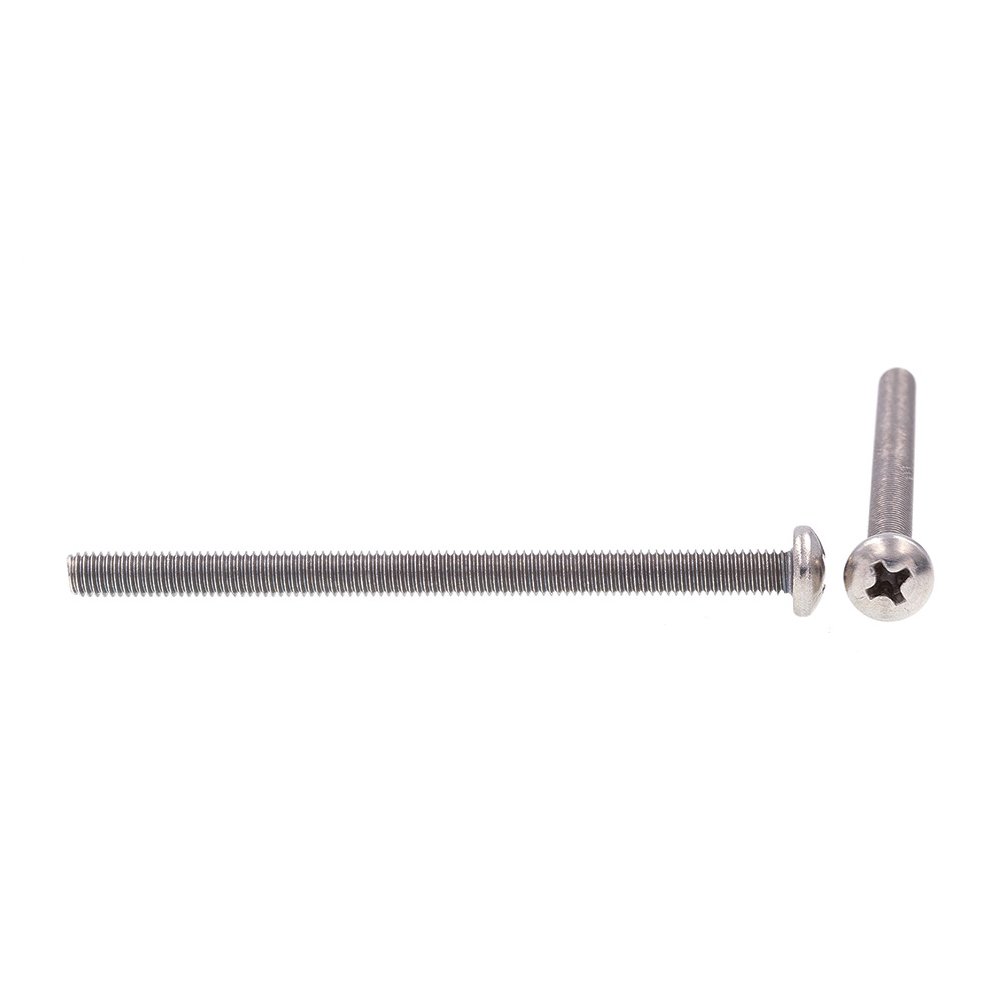 Prime-Line 9129425 Machine Screws, Pan Head, Phillips Drive, #10-32 X 3 in, Grade 18-8 (10 Pack)