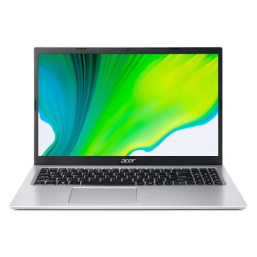 acer 2022 15.6 Full HD Laptop, FHD Display, Aspire 1, Intel Celeron N4500, 8GB DDR4, 128GB eMMC, Windows 10 S Mode, 1 Year Microsoft 365+ YSC Accessory (Silver)