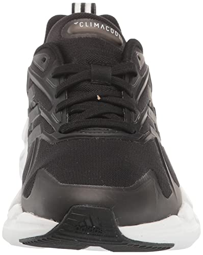 adidas Women's Ventice Climacool Running Shoe, Carbon/Black/White, 8