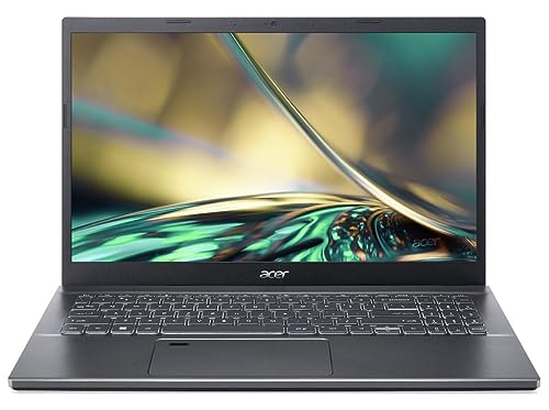acer Aspire 5 A515-57 Home & Business Laptop (Intel i7-1255U 10-Core, 32GB RAM, 256GB PCIe SSD, Intel Iris Xe, 15.6" 60 Hz Win 10 Home) with MS 365 Personal, Dockztorm Hub