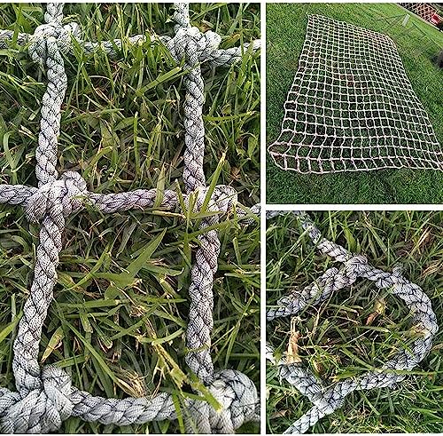 EkiDaz HXRW Rope Net Kids Safety Protective Net Sturdy Rope Climbing Net Polyamide Net for Kids Indoor and Outdoor Playing Playground Sets for Backyards (Size : 2 * 3m(6.6 * 9.9ft))