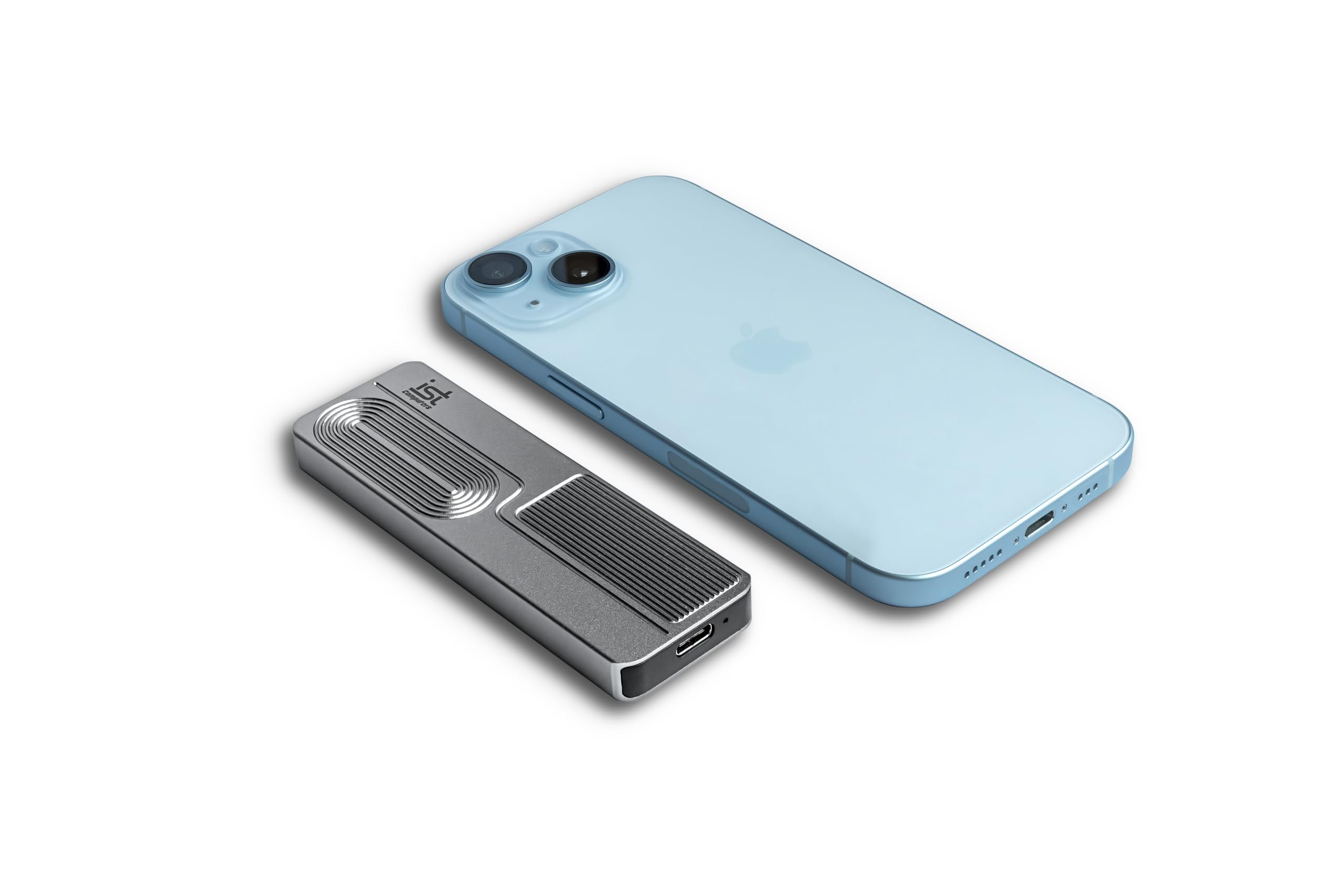 512GB Ultra Speed Portable SSD (PCIe NVMe 4.0, USB-C 3.1 Gen2 Type C, Up to 1050MB/s, Only 2.8 oz, Built w/Kingston, Micron, Crucial) External Hard Drive for iPhone 15, PC, Mac, PS4, Camera