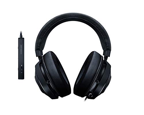 Razer Kraken Tournament Edition THX 7.1 Surround Sound Gaming Headset: Retractable Noise Cancelling Mic - USB DAC - for PC, PS4, PS5, Nintendo Switch, Xbox One, Xbox Series X & S, Mobile – Black