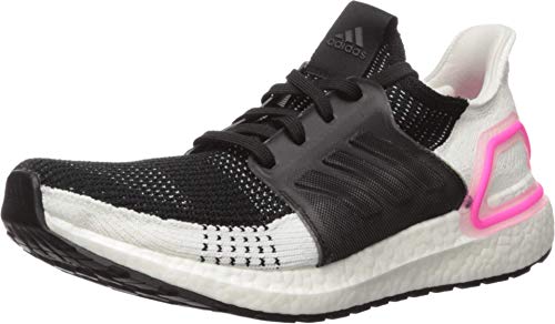 adidas womens Ultraboost 19 Running Shoe, Core Black/ Core Black/ Ftwr White, 6 US