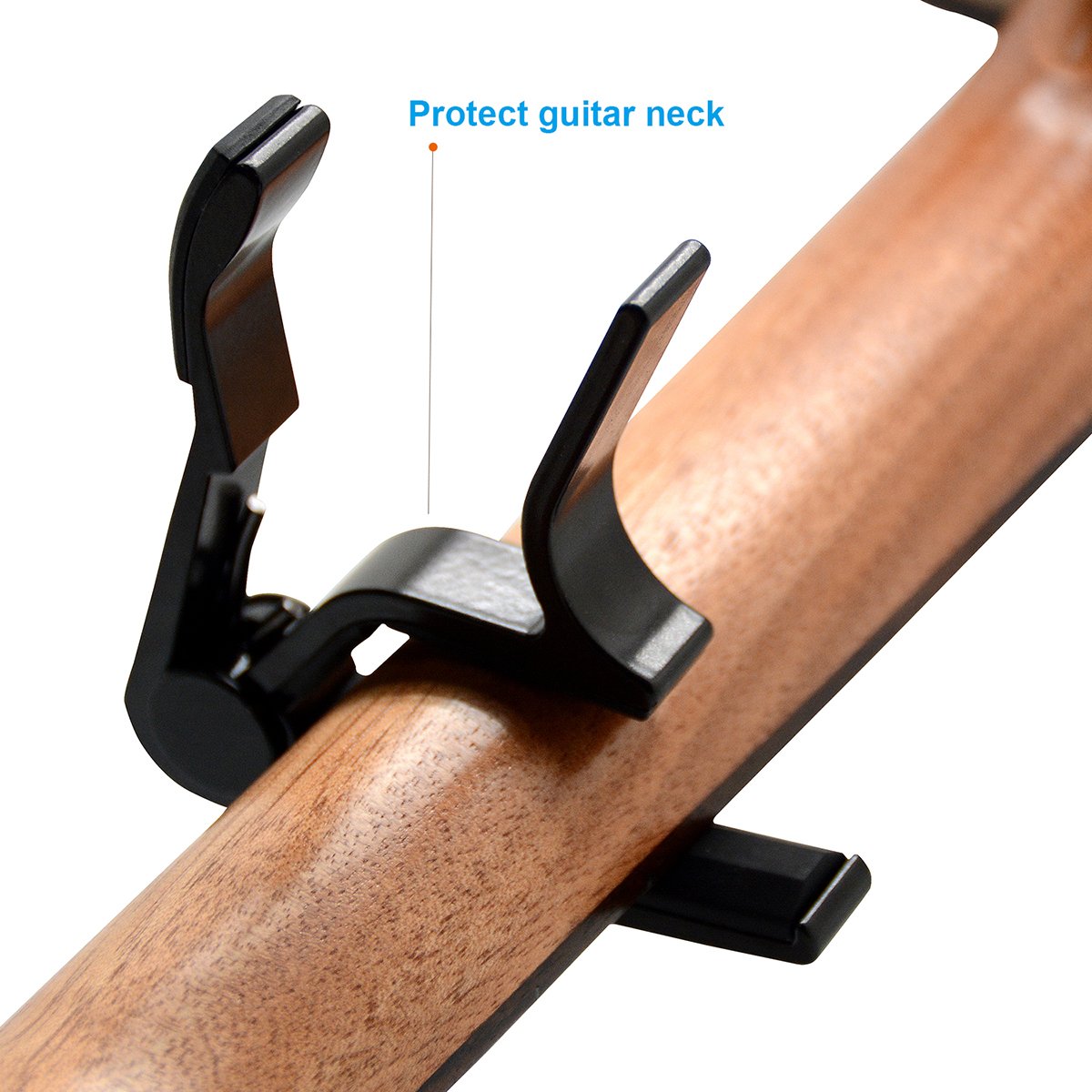 6-String Acoustic & Electric Guitar Capo- Single Handed Capo (MA-12-F)