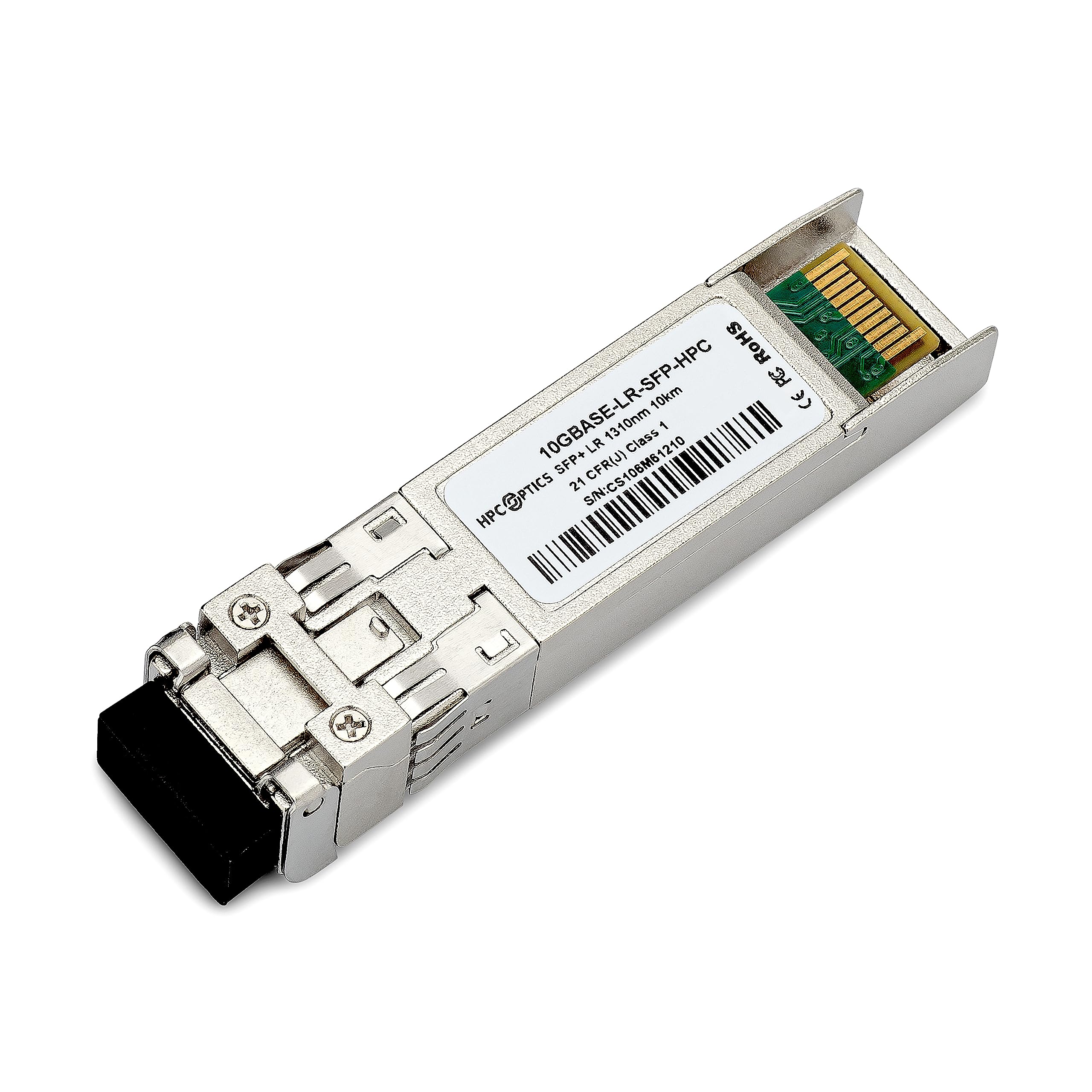 HPC Optics Compatible with Alcatel iSFP-10G-LR 10GBASE-LR SFP+ Transceiver | 10G LR SMF 1310nm iSFP-10G-LR-HPC