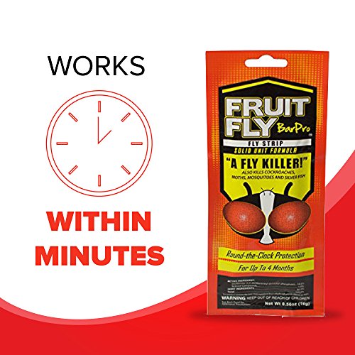 Fruit Fly BarPro β 4 Month Protection Against Flies, Cockroaches, Mosquitos & Other Pests. Fly Traps for Indoors. Better Than a Fly Trap. Better Than Fly Traps Outdoor. Better Than Mosquito Zapper