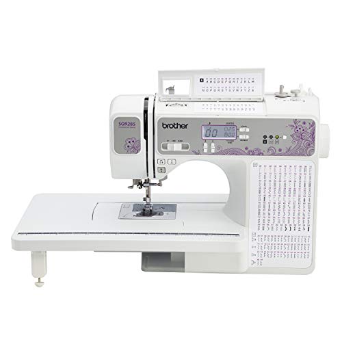 Brother 150-Stitch Computerized Sewing & Quilting Machine with Wide Table, White (RSQ9285)