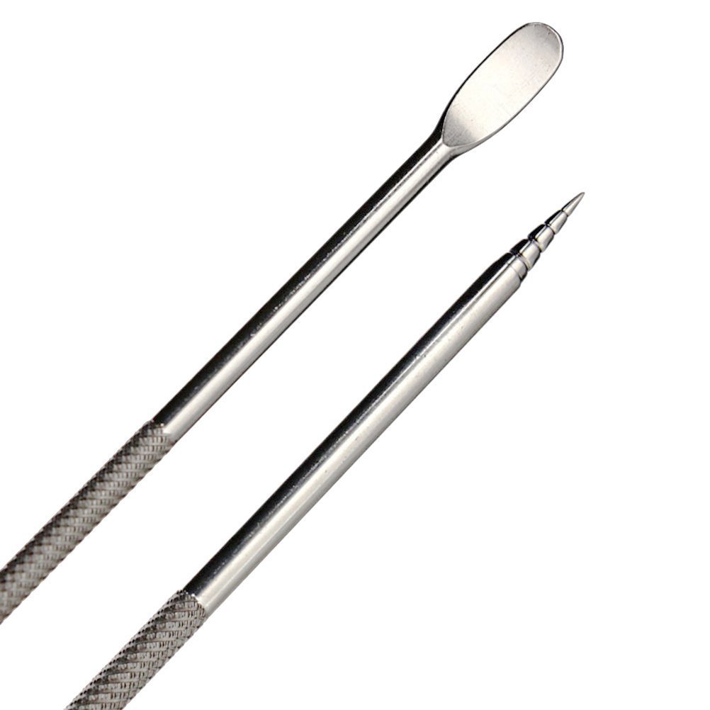 AKOAK Stainless Steel Coffee Art Pen,Coffee Fancy Stitch Barista Tool for Cappuccino Latte Espresso Decorating,2 Pieces