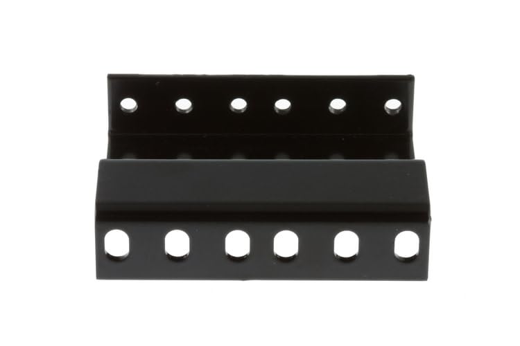 CablesAndKits 2RU (2 Rack Unit) Recessed Rack Adapter, 3" Recess from Face of Rack, For Computers, Servers or Network Equipment