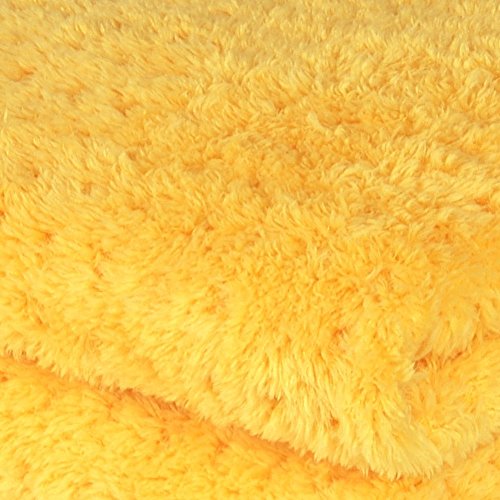 Liquid X Yellow Xtreme Plush Waffle Weave Microfiber Detailing Towel Guaranteed Satisfaction - 16" x 16" (5 Pack)