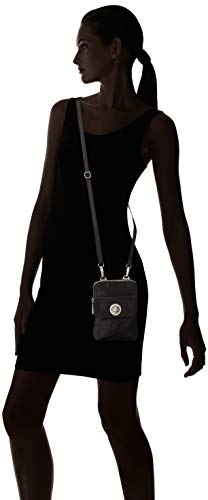 Baggallini womens Lima Rfid Mini Bag Convertible Cross Body, Black, One Size US