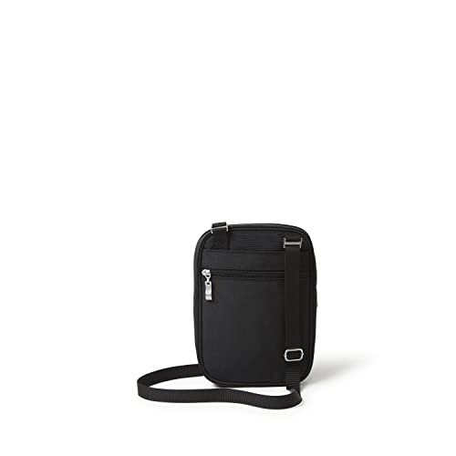 Baggallini womens Rfid Journey Crossbody cross body handbags, Black/Sand, One Size US
