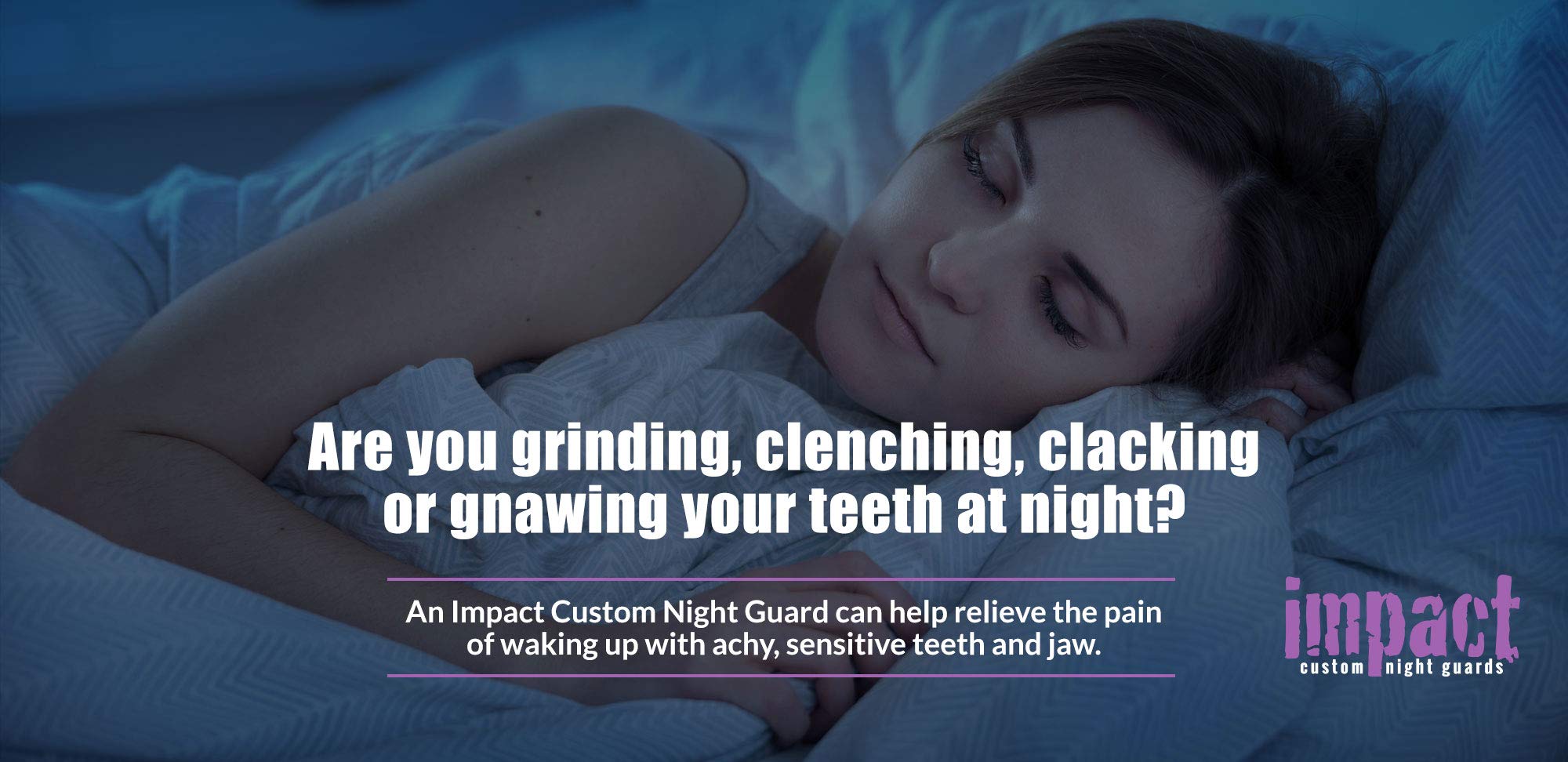 Impact Nightguards Custom Hard Night Guard 3mm -Upper