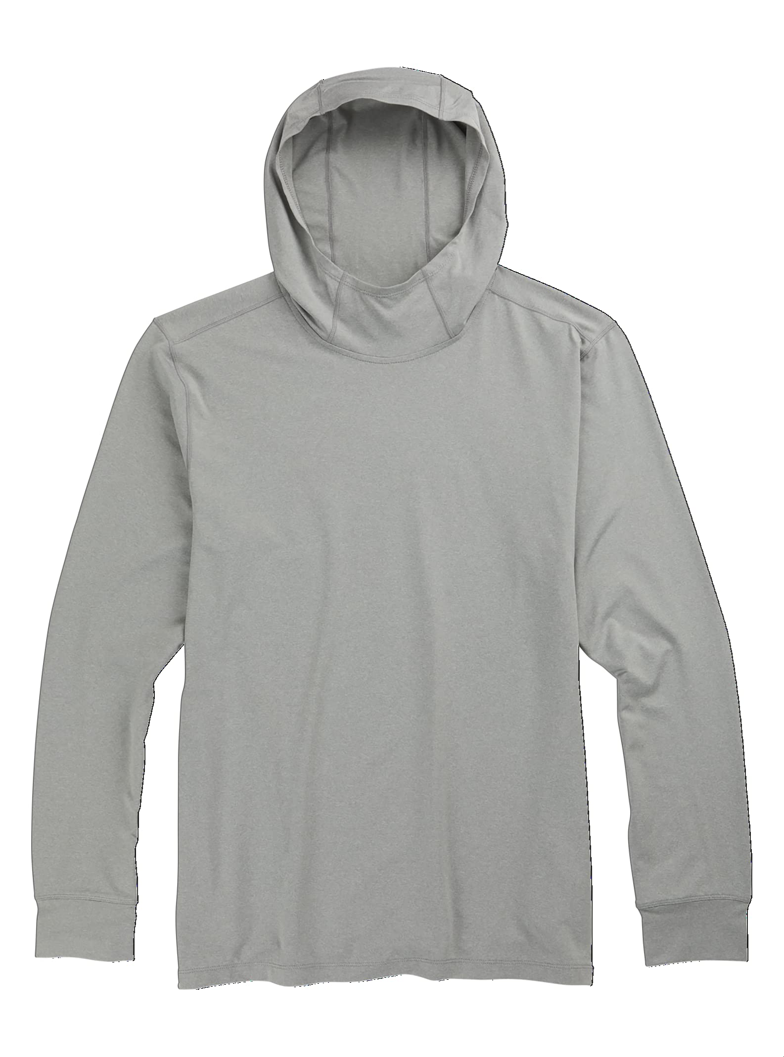 Burton Men's Standard Multipath Essential Tech Pullover Hoodie, Sharkskin Heather, Medium