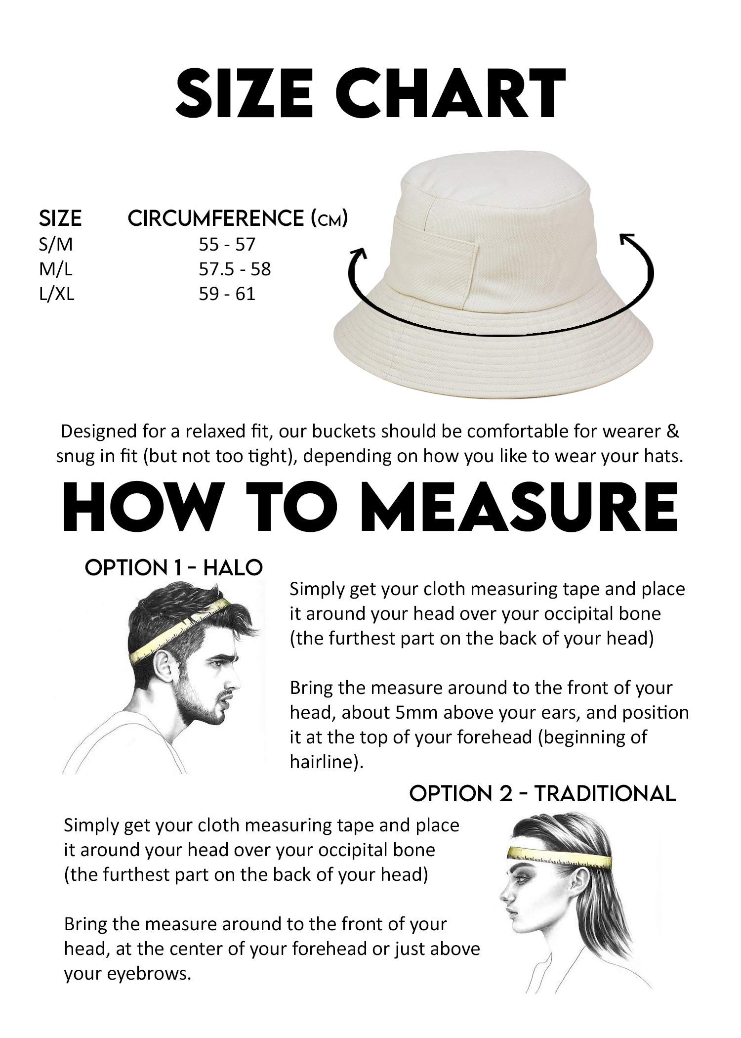 Lack of Color Women's Wave Cotton Canvas Bucket Hat (Beige, Small/Medium)