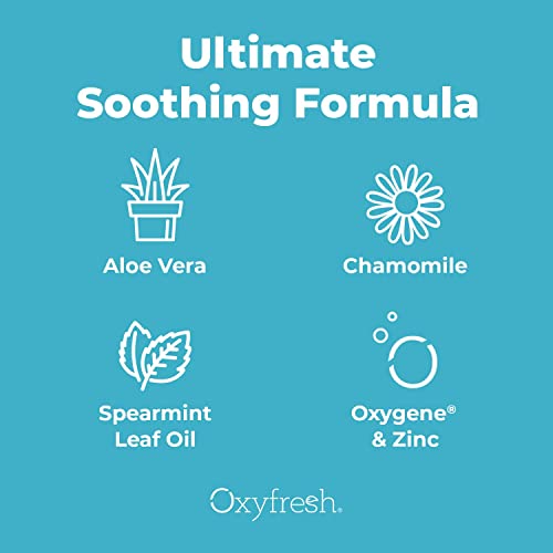 Oxyfresh Premium Pro Relief Dental Gel with Zinc –Infused with Aloe Vera, Chamomile and Xylitol – Dentist Recommended to Help Soothe Gum Tissue. 4 oz.
