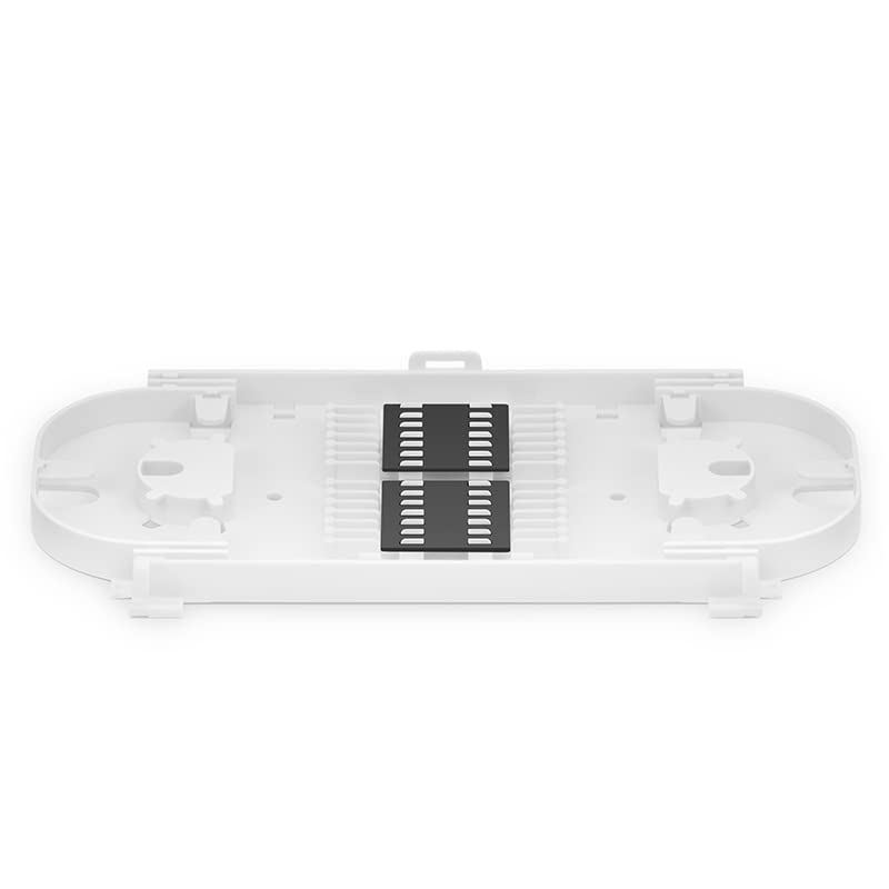 5er Link Technology 12 Strand Fiber Optic Fusion Splice Tray for Fiber Optic Cable Splices | for Fiber Optic Enclosure |