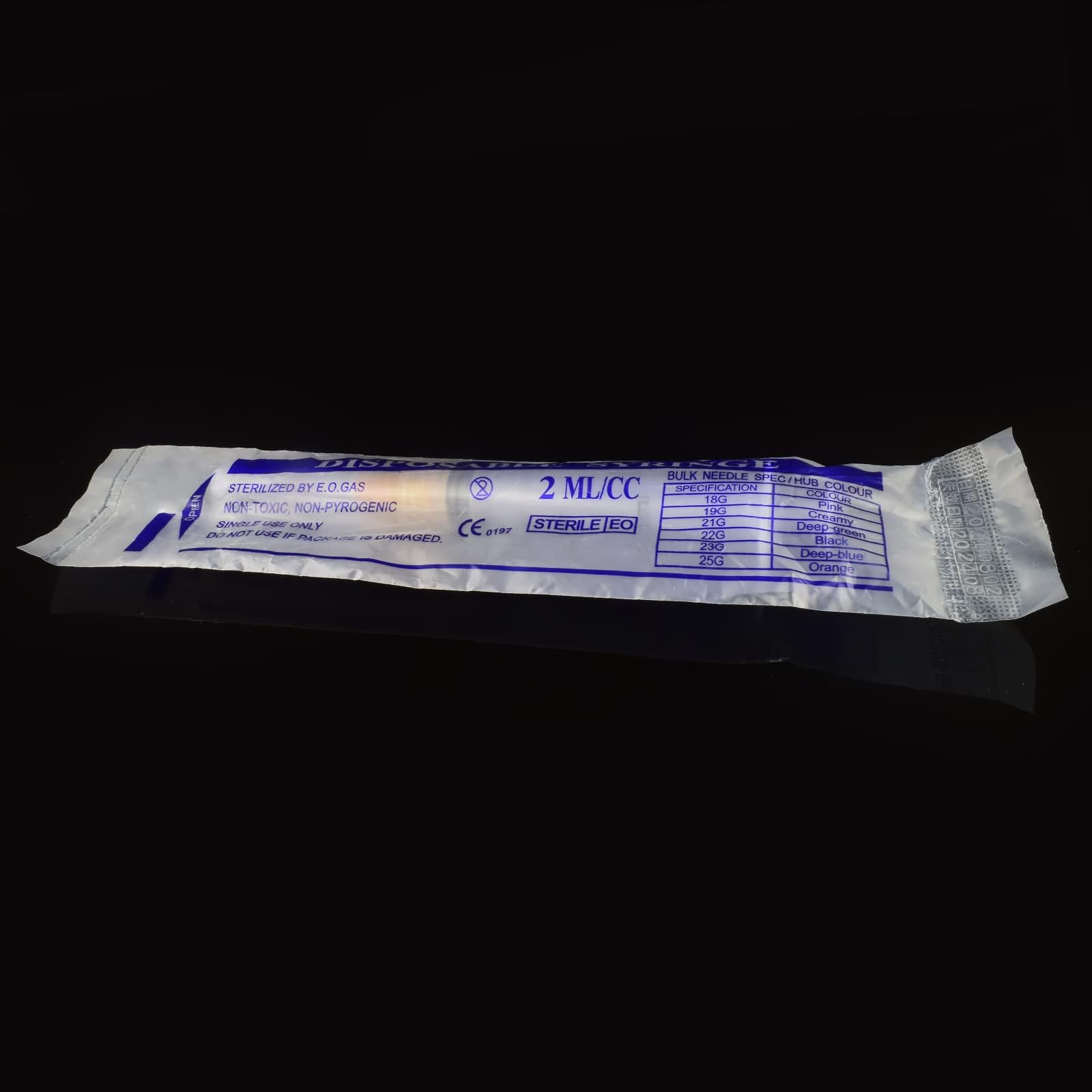 5ml Syringe with 23Ga 1 Inch Needle, Individually Package (20 Pack)