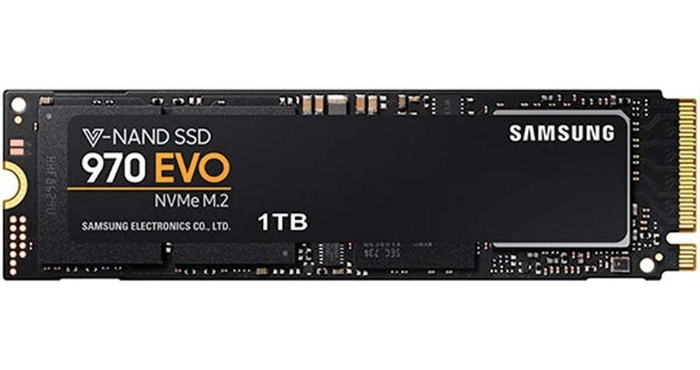 Samsung 970 EVO NVMe Series 1TB M.2 PCI-Express 3.0 x 4 Solid State Drive (V-NAND)