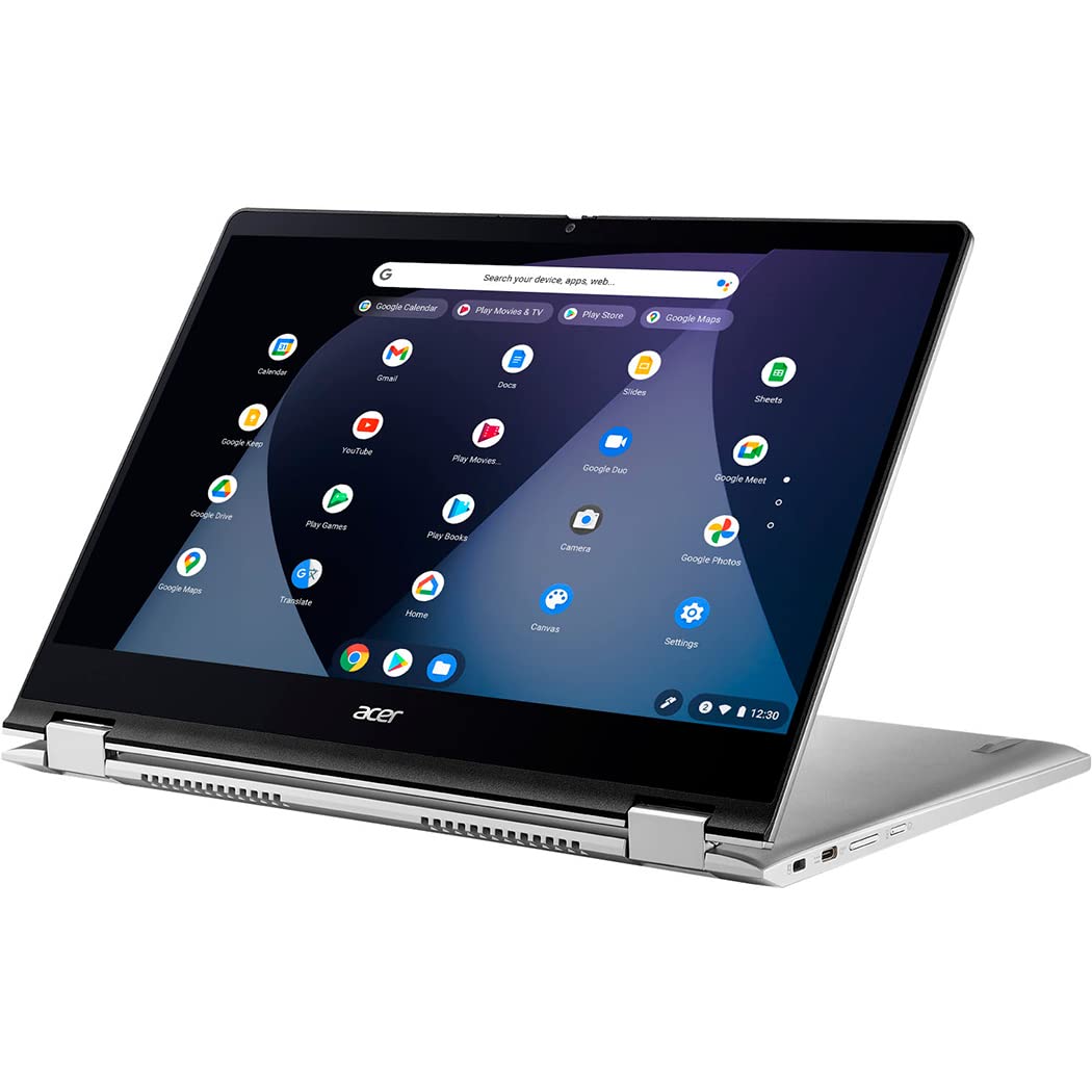 Acer Chromebook 514 Laptop Touchscreen-Google Chrome-14 inch FHD IPS Touch Display-Backlit Keyboard-Wi-Fi 6-Two USB Type-C-2 in 1 Flip-Camera-Long Battery Life-8GB RAM |128GB eMMC