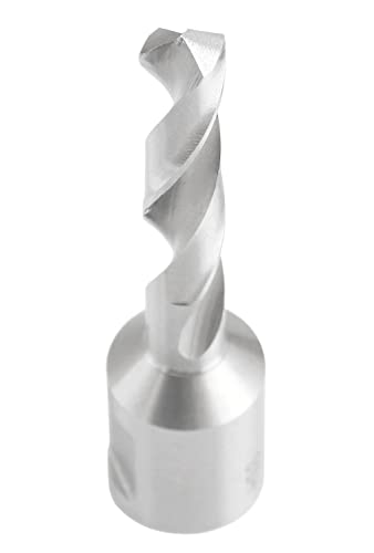 Accusize Industrial Tools 3/8" Inch Dia of Drill H.S.S. Fully Ground Drill with 3/4 Inch Weldon Shank, 2 Inch Cutting Depth, 0519-2038