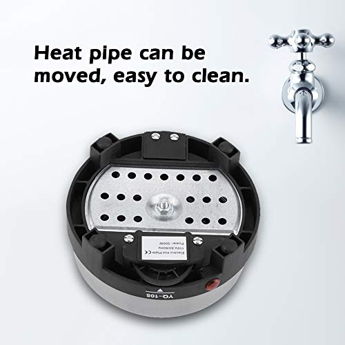 FAMKIT Electric Mini Stove Heat Fast Portable Hot Plate Multifunction Home Heater
