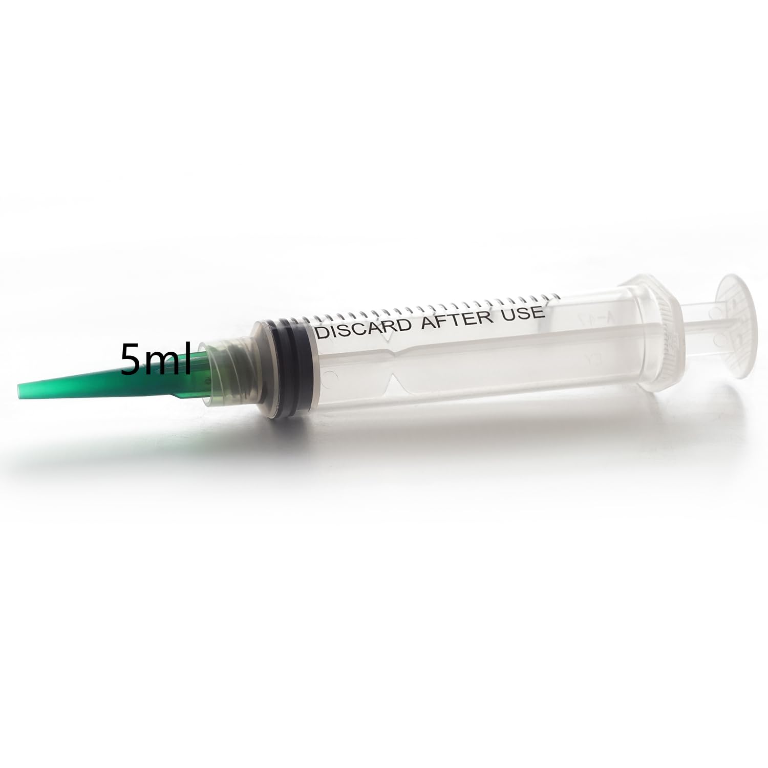 5ml/cc Syringe Laboratory Straight Mouth - 23G Needle Diameter 0.023Inch-Long 1Inch (20)