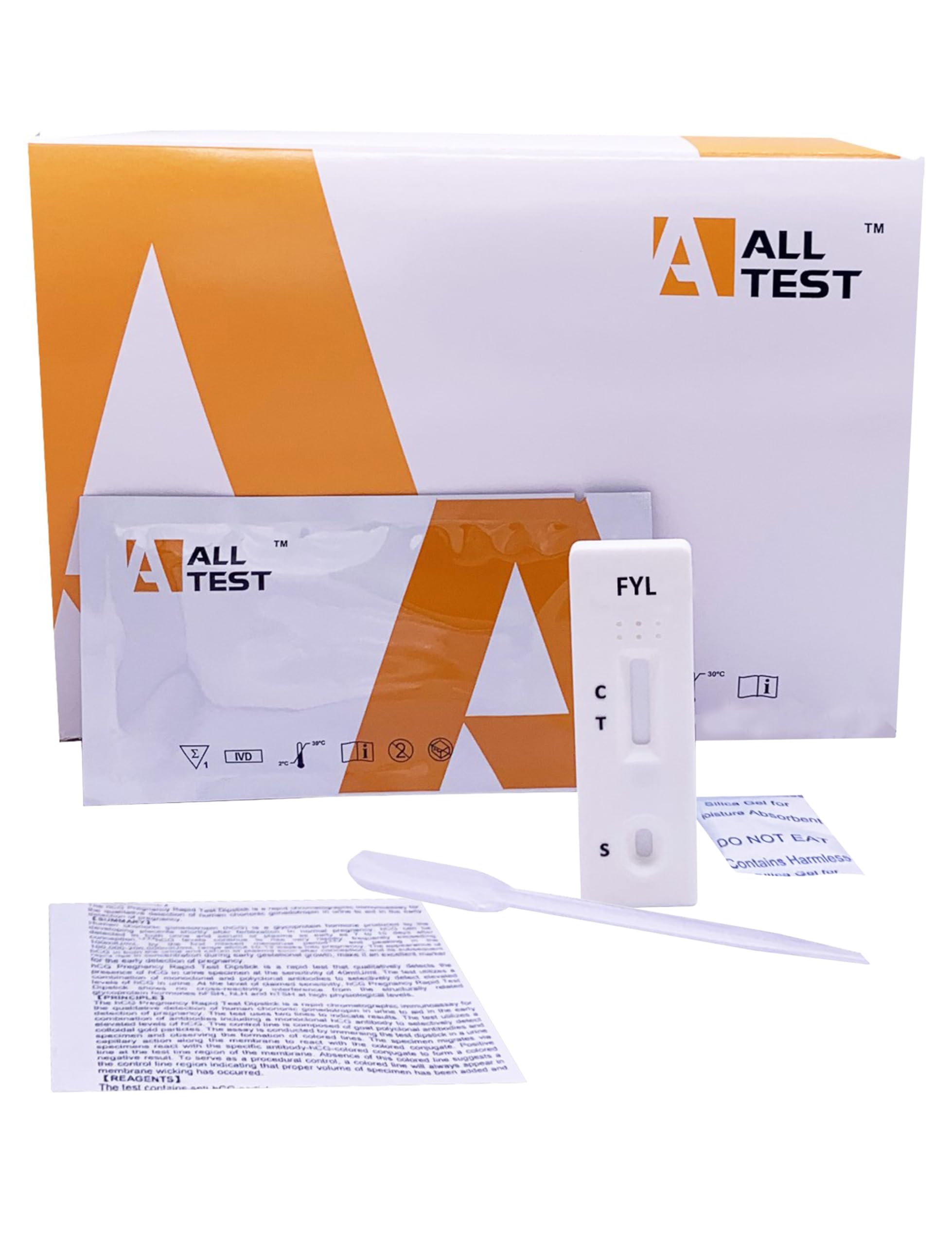 AllTest Fentanyl Drug Test Urine Cassette - CLIA WAIVED 510k - Sensitive 1 ng/ml - 25 Per Box (25)