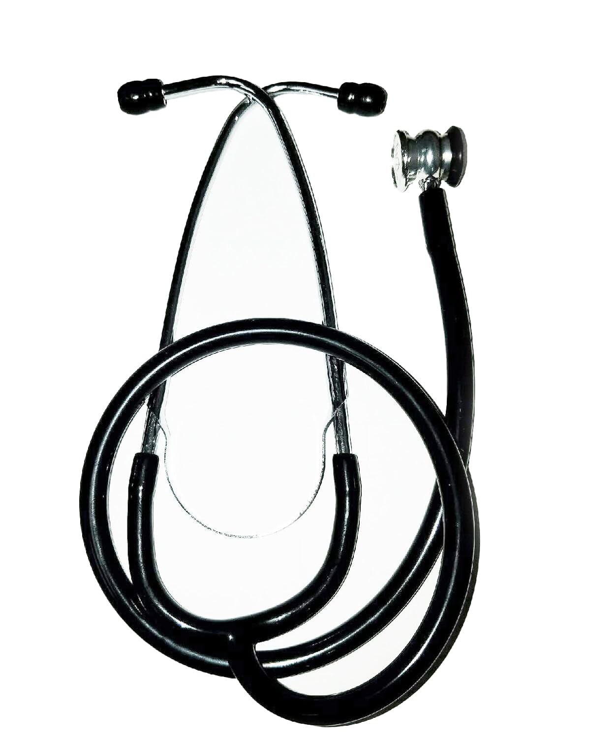 EMI Dual Head Infant/Pediatric Stethoscope in Black