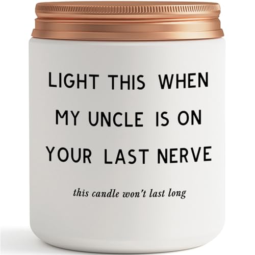 Funny Aunt Gift Ideas - Mother’s Day Gifts for Aunt, Humor Birthday Gifts for Auntie New Aunt Future Aunt Candle Present from Niece or Nephew, Best Aunt Ever Gift