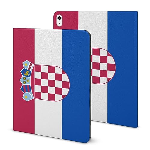 Croatian Flag Fashion Case for IPAD 2020 AIR 4 (10.9in), Pen Slot Protective Cover for IPAD 2020 AIR 4 (10.9in), Convenient Magnetic Stand