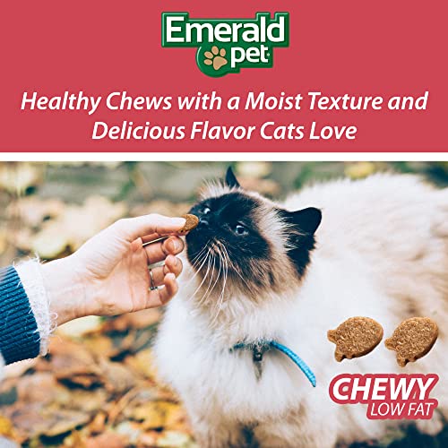 Emerald Pet Feline Health Chews UT Support β Natural Grain Free Urinary Tract Health Cat Chews β Cat Urinary Supplements with Cranberry, Chicory Root, and Dandelion Leaf Extract β Made in USA, 2.5 oz