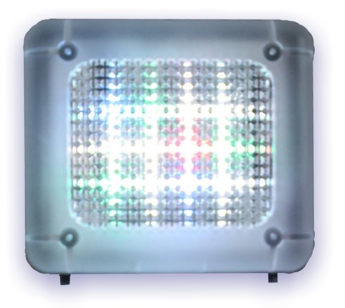 FakeTV – FTV-10 Charcoal Design Burglar Deterrent – Simulated TV Light with Frosted Lens – Energy-Efficient LED Dummy Home Security Technology – Prime Quality House & Valuables Protection Equipment