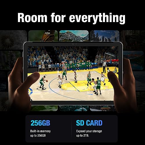 AGM PAD P1 Waterproof Android Tablet, 10.36 inch Rugged Tablet, Drop-Proof/Dustproof, 2K Display FHD+ IPS, Android 13, MTK G99 Chipset, Dual Box Stereo Speakers, 7000mAh, 8+256GB, GPS, WiFi Version