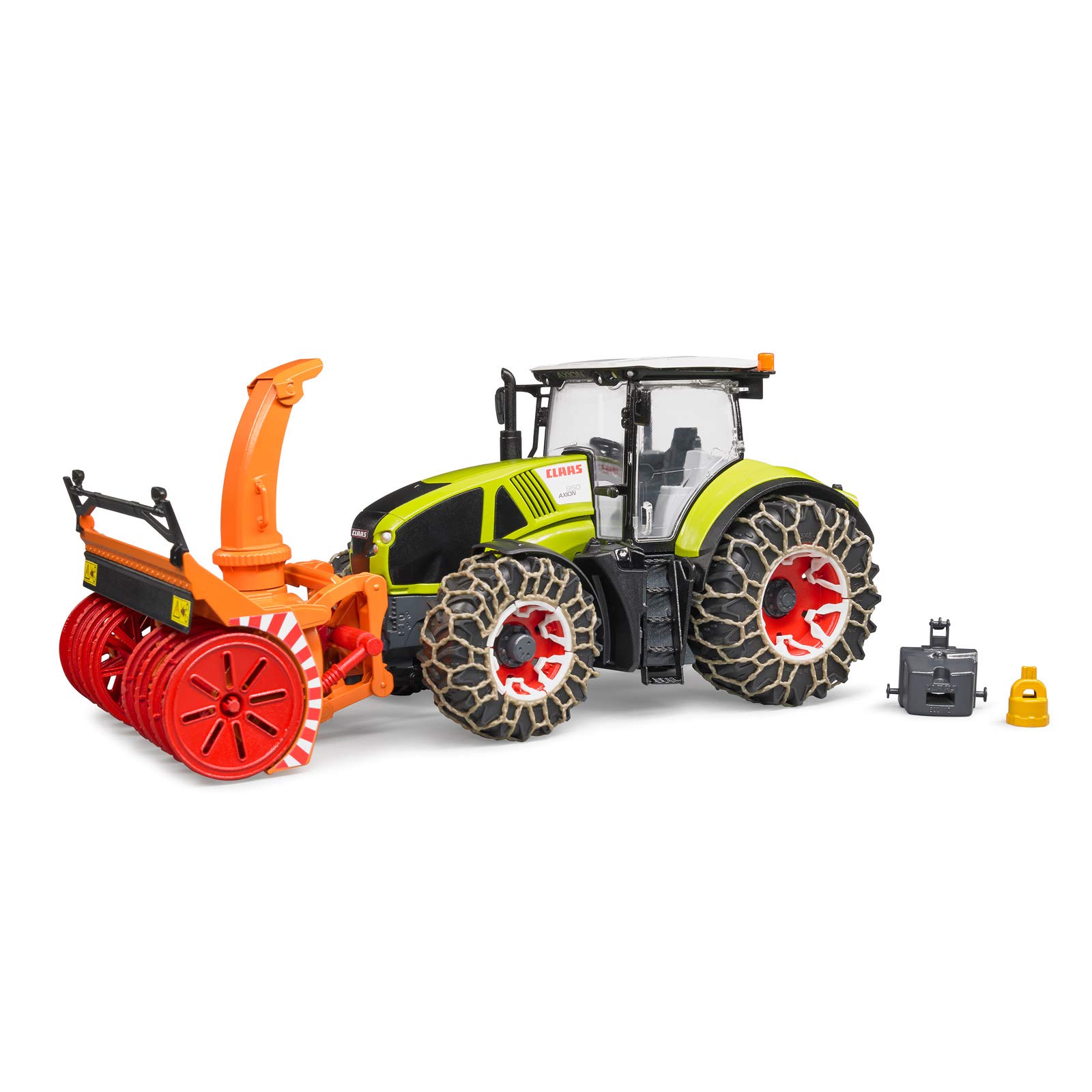 Bruder Claas Axion 950 with Snow Chai...