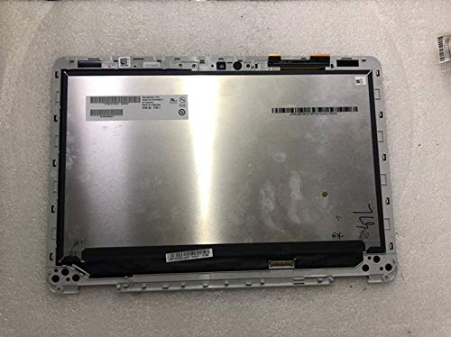 JYLTK New Genuine 12.5" FHD (1920x1080) LCD Screen LED Display + Touch Digitizer + Bezel Frame Assembly for Asus Chromebook Flip c302 C302CA