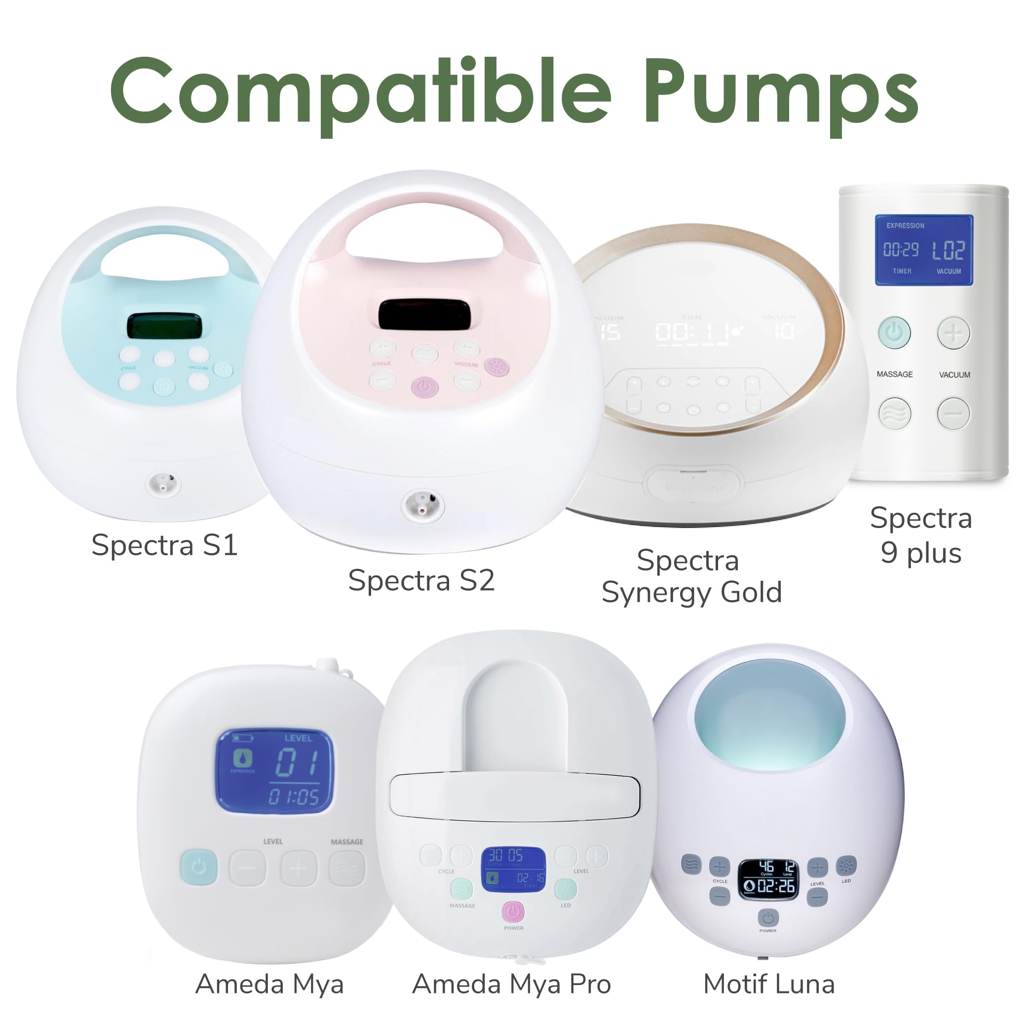 Maymom 6 Count Duckbill Valves Compatible with Spectra S1 Spectra S2 Spectra 9 Plus. Not Original Spectra Pump Parts Replace Spectra Duckbill Valve Not Original Spectra S2 Accessories (White x 6)