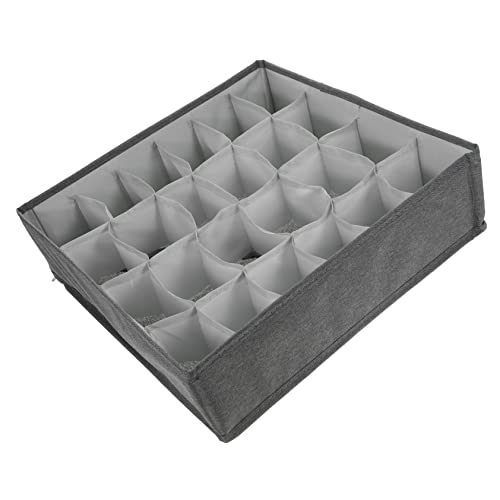 Cabilock 3pcs Fabric Sock Box Dresser Divider Hanging Drawers for Closet Clothing Storage Box Panty Organizers Clothing Organizer Sock Organizer Drawer Organizer for Clothing Sock Divider