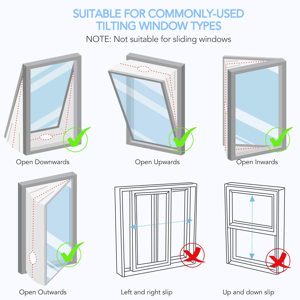 AGPTEK Window Seal for Portable Air Conditioner and Tumble Dryer, 300cm Air Exchange Guards with Zip & Hook Tape, Works with Every Mobile Air-Conditioning Unit