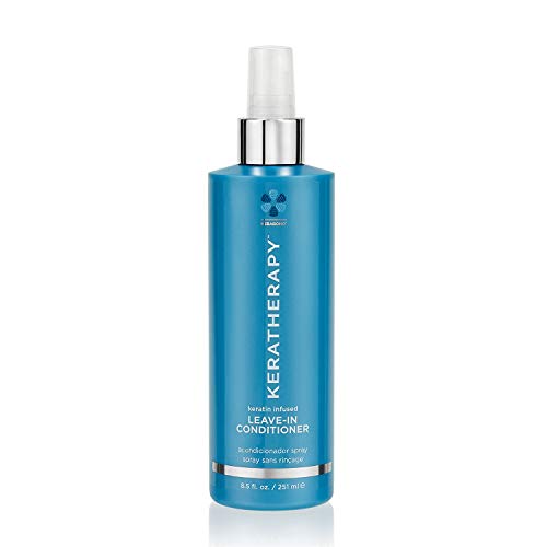 Keratherapy Keratin Infused Moisture Leave In Conditioner Spray, 8.5 fl. oz., 251 ml - Hydrating Leave in Conditioner Spray with Jojoba Oil, Panthenol, Arginine Amino Acid & Wheat Oil for Damaged Hair