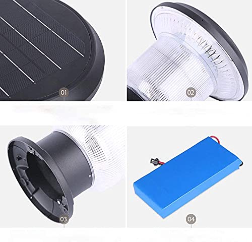 zeyujie Outdoor Waterproof LED Column Head LightSolar Column Head LightOutdoor Courtyard Led Home Garden Villa Outdoor Waterproof Wall Door LightGarden Square Wall Head Light