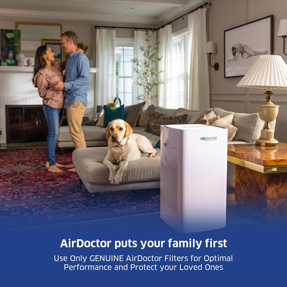 AIRDOCTOR AD5000 / AD5500 FIT BOTH MODELS Genuine Replacement Carbon Gas Trap VOC Filters | MADE BY AIRDOCTOR