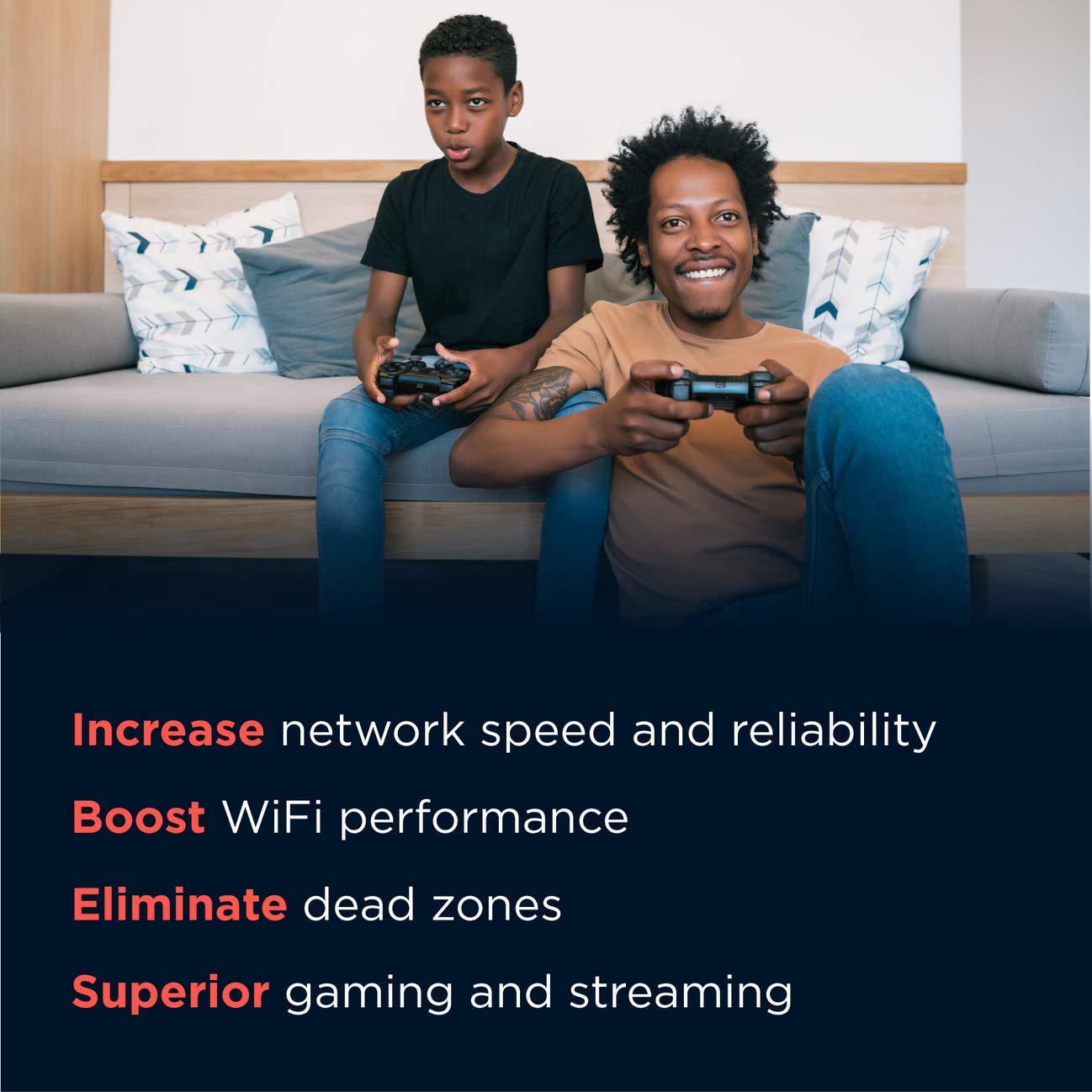 Motorola MoCA 2.5 Adapter – 1 Pack | True 2.5 Gbps Throughput | Ethernet Port for Ethernet Over Coax | Ideal Backbone for Reliable High Speed Home Internet