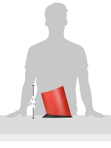 Global, Red GKB-52/CR, 10 Slot Knife Block, Medium