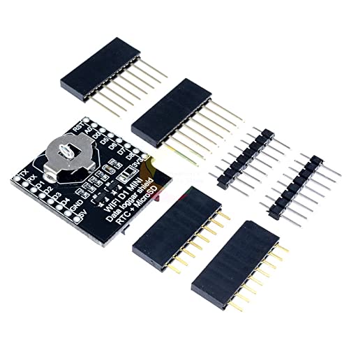 5pcs Micro SD for Wemos D1 Mini Real Time Clock Data Log Logger Shield + RTC DS1307 Clock for Arduino/Raspberry