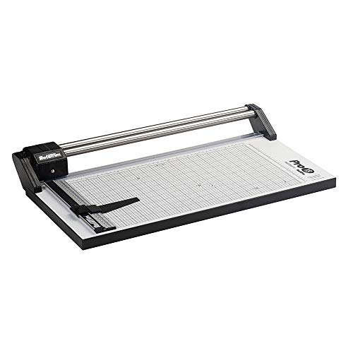 Rotatrim Pro 18 Inch Cut Professional Paper Cutter/Trimmer Precision Rotary Trimmer with Self-Sharpening Precision Steel Blades & Twin Stainless Steel Guide Rails (RCPRO18i)