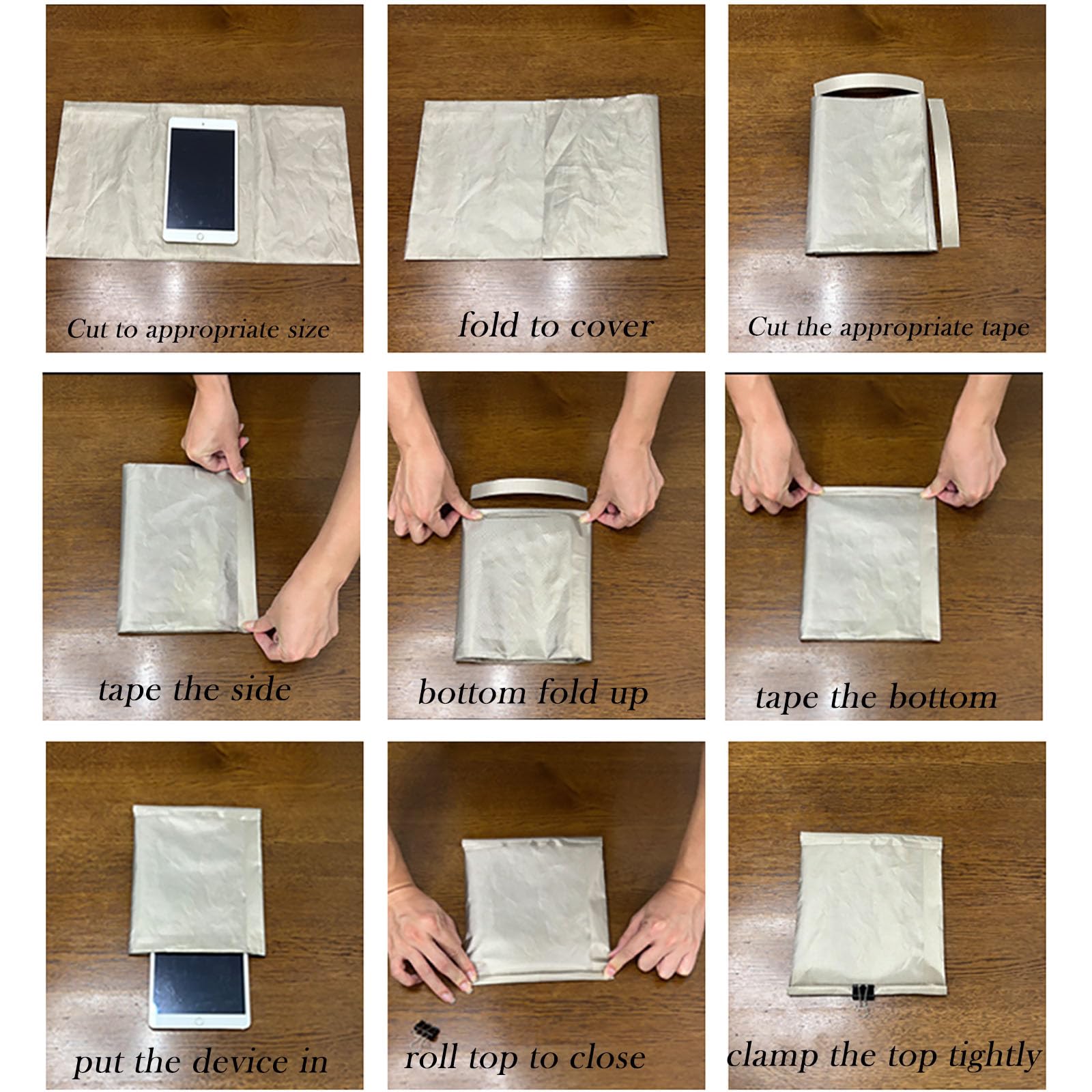 MOXONA Faraday Fabric Kit (44"W × 36"L Fabric + 36"L Tape).Multi-Purpose Conductive Cloth.Premium Soft Material Easy to Cut for DIY Faraday Bags